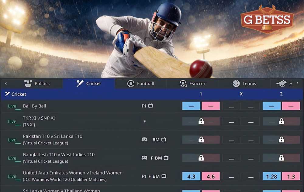 Gbet Login – #1Unlock the Ultimate Cricket Betting Experience Today!